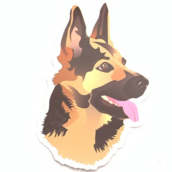Accessories | German Shepherd Vinyl Sticker | Poshmark